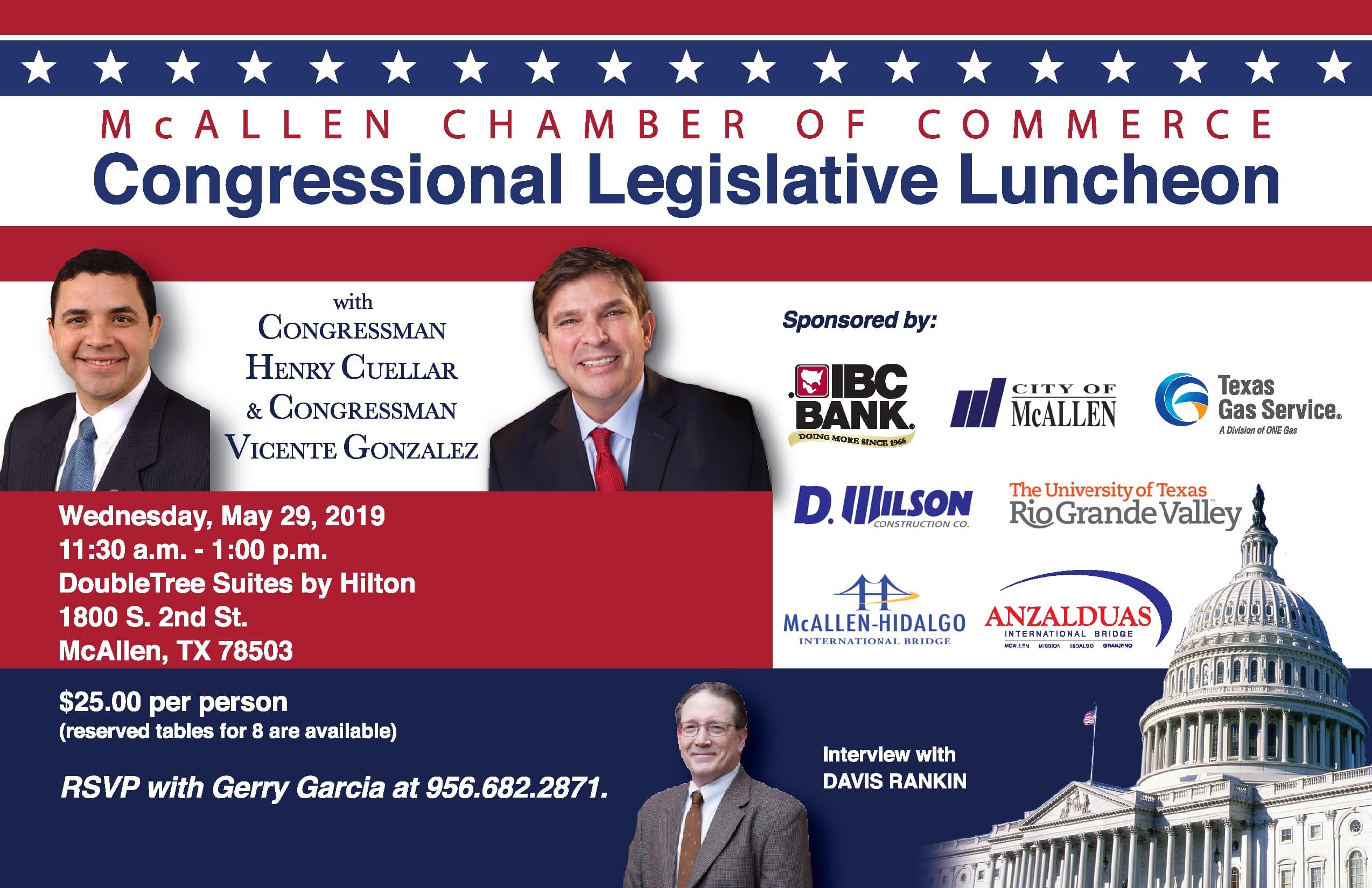 Congressional Legislative Luncheon - McAllen Chamber of Commerce